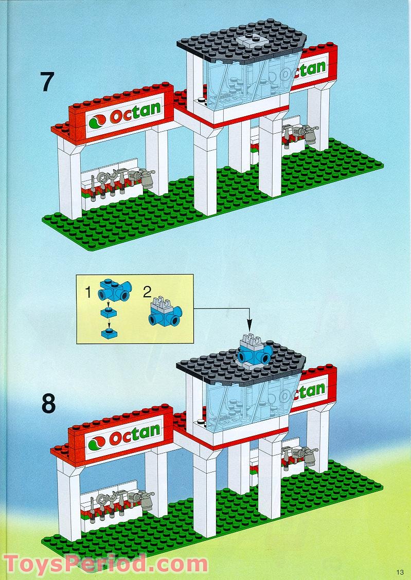 LEGO 6337 Fast Track Finish Instructions and Parts List
