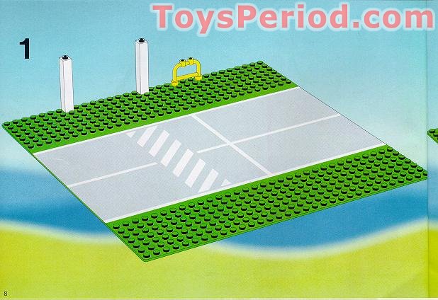 LEGO 6551 Checkered Flag 500 Instructions and Parts List