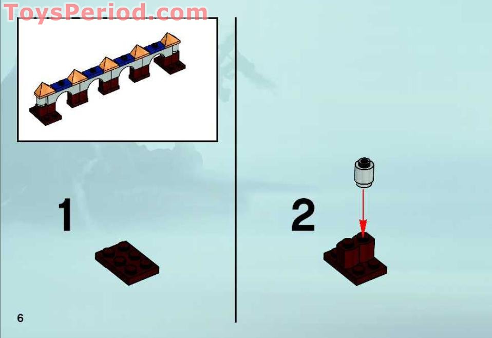 LEGO 7009 The Final Joust Instructions and Parts List