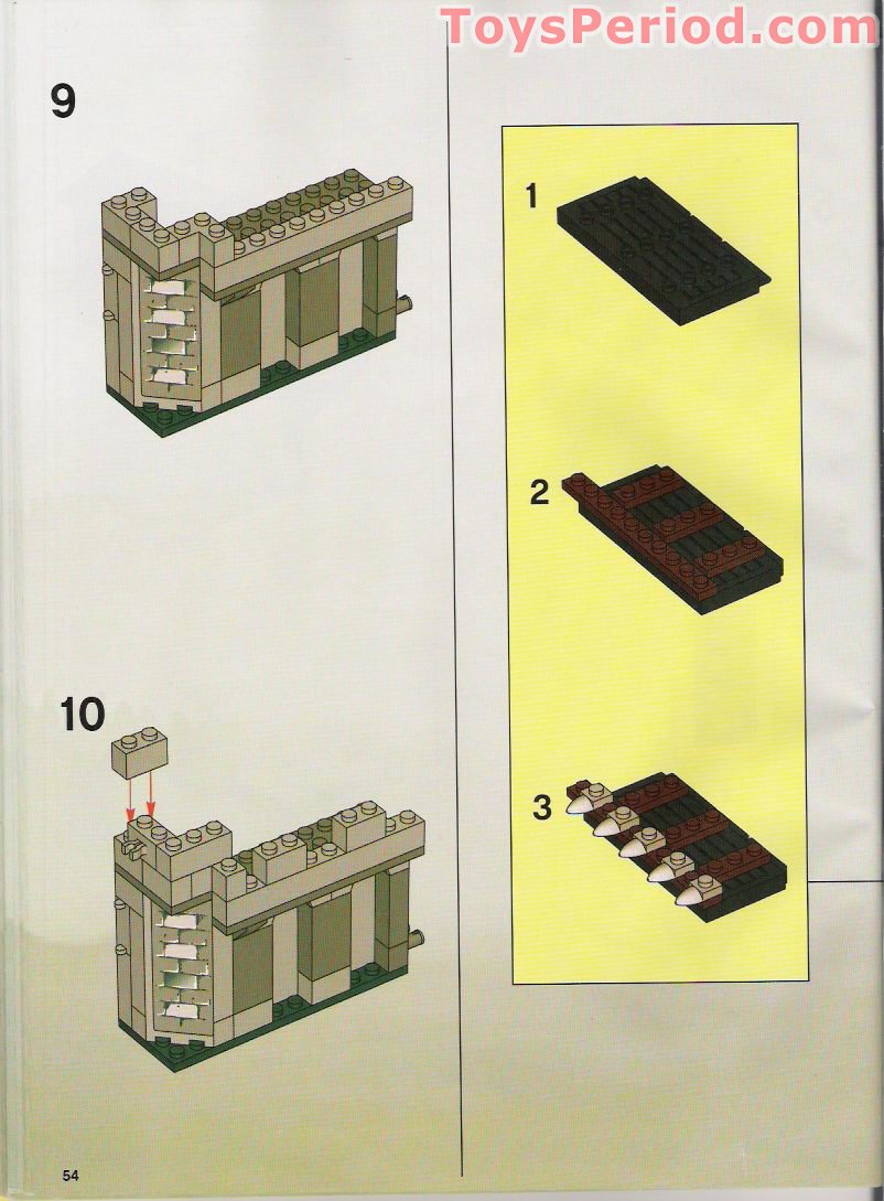 LEGO 8823 Mistlands Tower Instructions and Parts List
