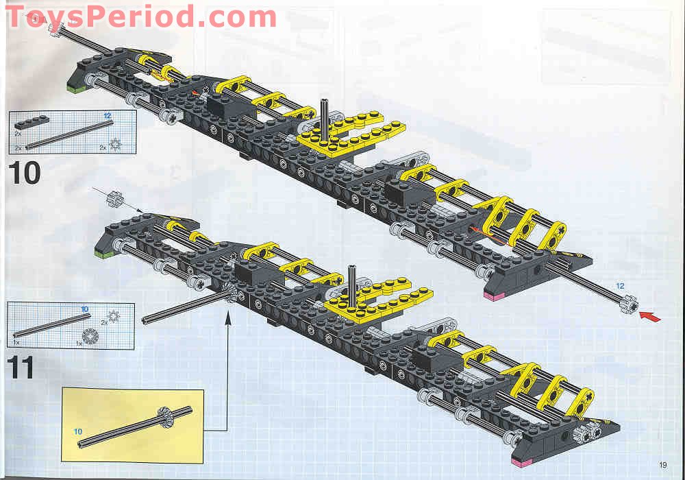 LEGO 8425 Black Hawk Instructions and Parts List