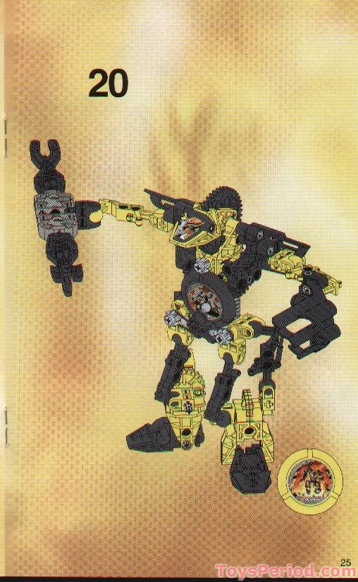 LEGO 8523 Blaster Slizer Instructions and Parts List