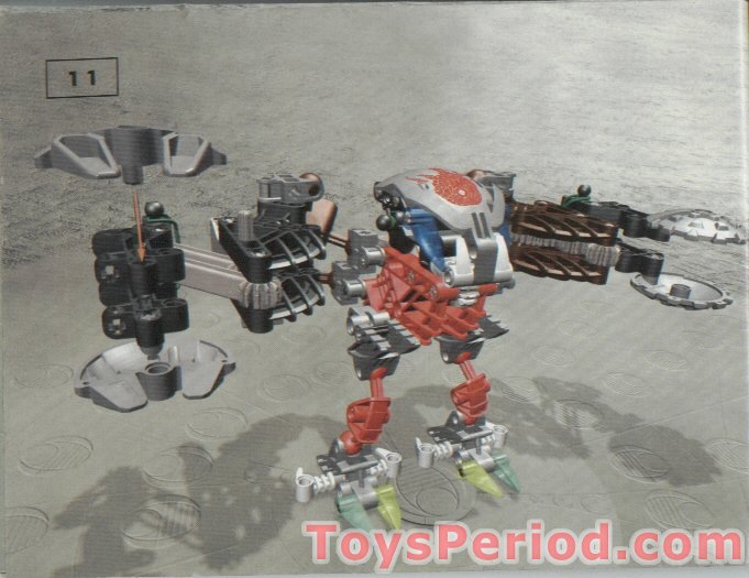 LEGO 8577 Pahrak-Kal Instructions and Parts List