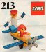 LEGO 213-1 Airplane Ride Instructions and Parts List