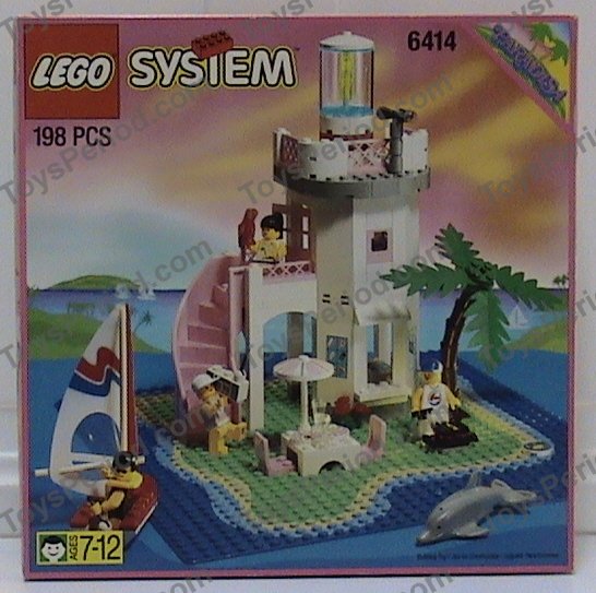 LEGO 6414 Dolphin Point Instructions and Parts List