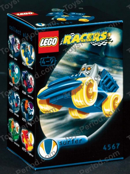 LEGO 4567 Surfer Instructions and Parts List