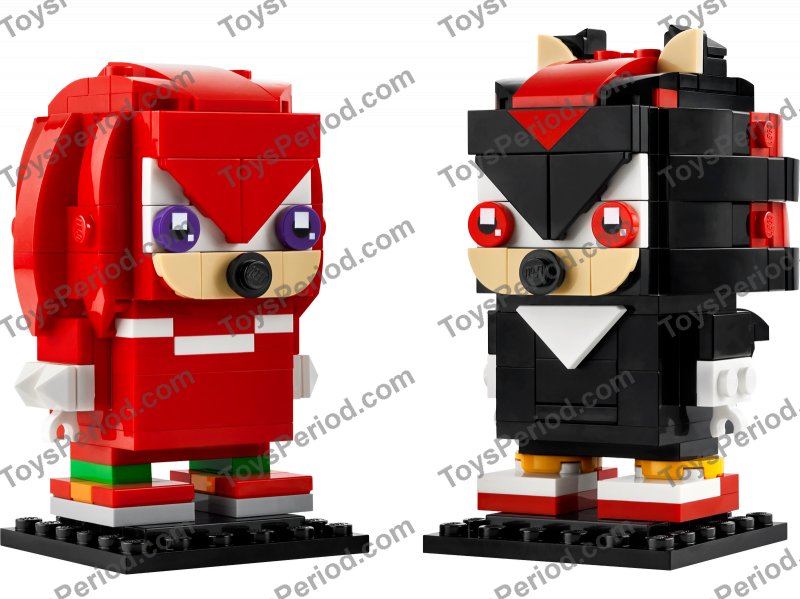 LEGO 40672 Sonic the Hedgehog: Knuckles & Shadow Set Parts List