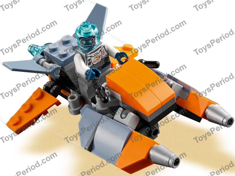LEGO 31111 Cyber Drone Set Parts List