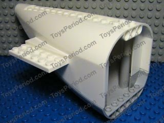 LEGO Sets with Part 54701c01 Aircraft Fuselage Curved Aft Section with ...