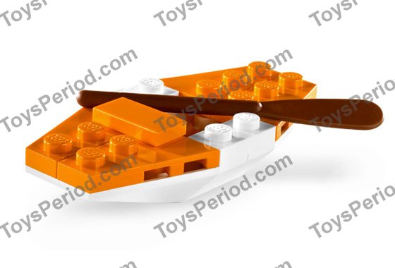 LEGO 5621 Coast Guard Kayak Instructions and Parts List