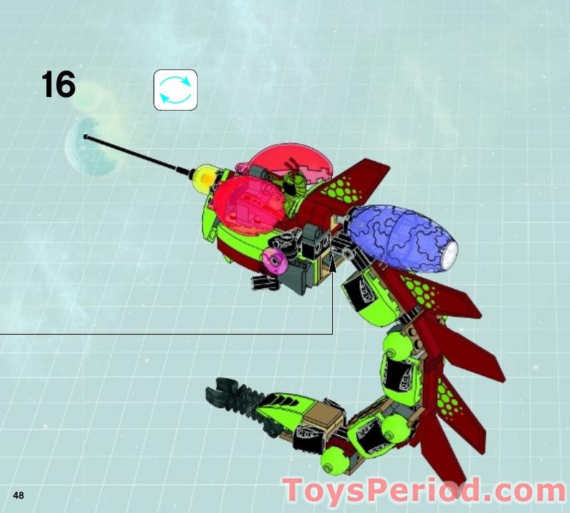 LEGO 70702 Warp Stinger Instructions and Parts List