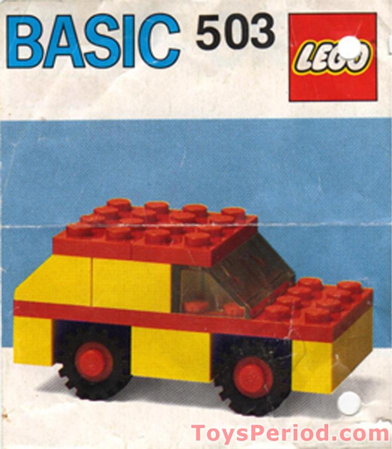 LEGO 503-1 Basic Building Set Instructions and Parts List
