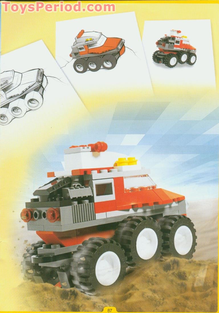 LEGO 4100 Maximum Wheels Instructions and Parts List