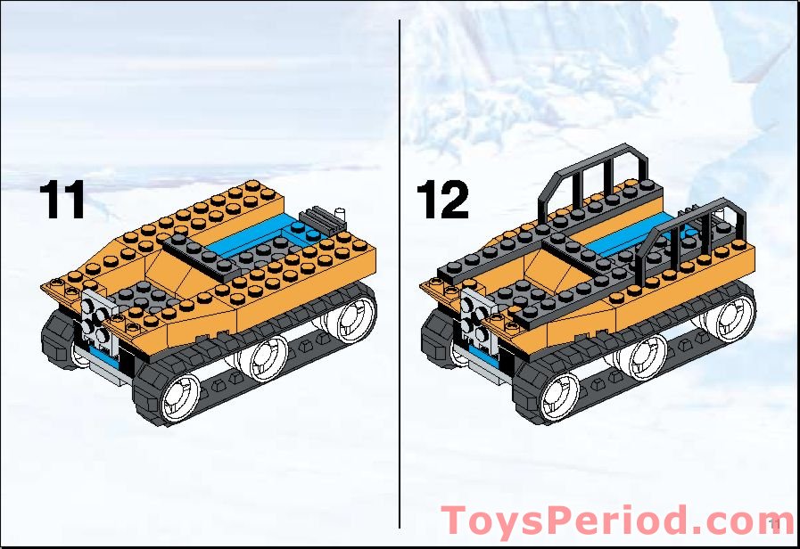 LEGO 6520 Mobile Outpost Instructions and Parts List