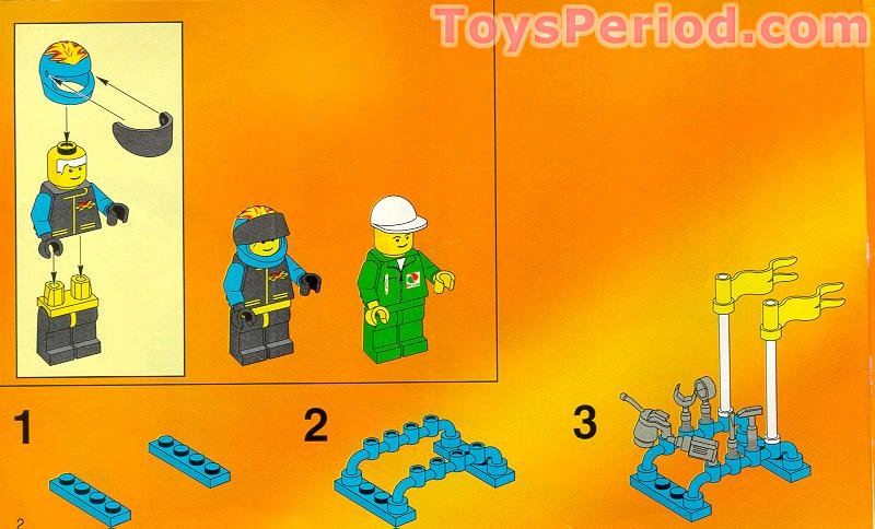 LEGO 6580 Land Jet 7 Instructions and Parts List