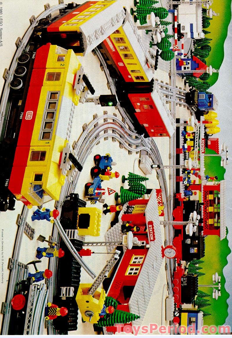 LEGO 7760 Diesel Shunter Locomotive, 12v Instructions and Parts List