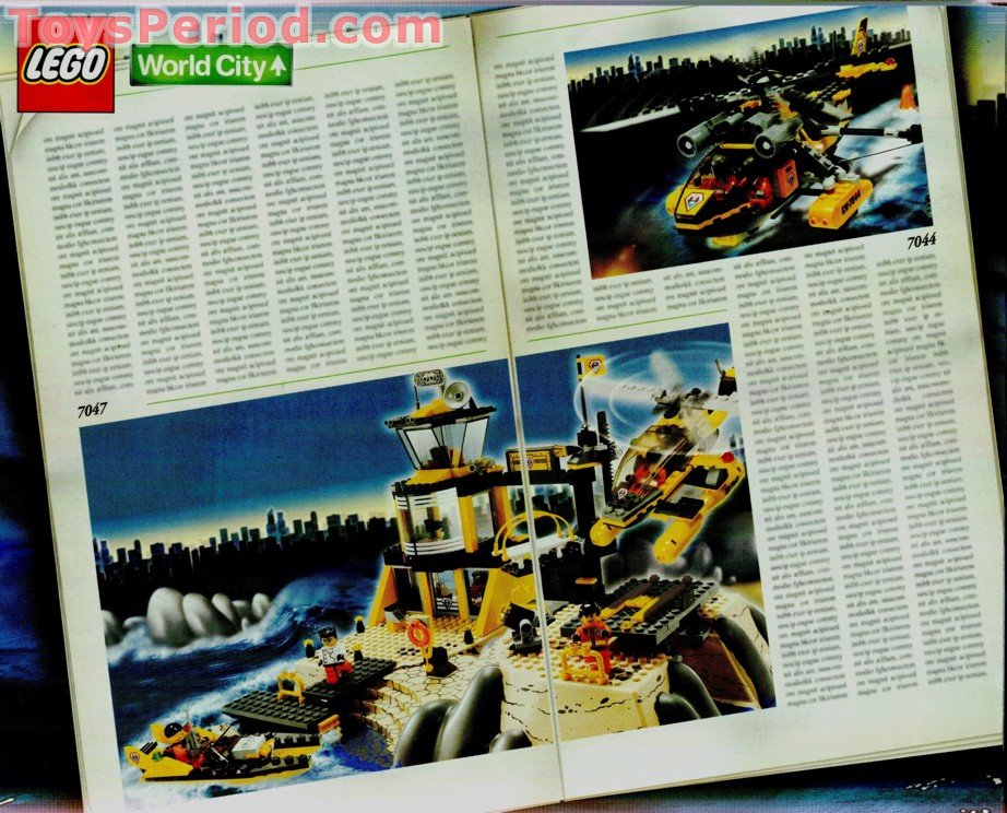 LEGO 7046 Fire Command Craft Set Parts Inventory and Instructions ...