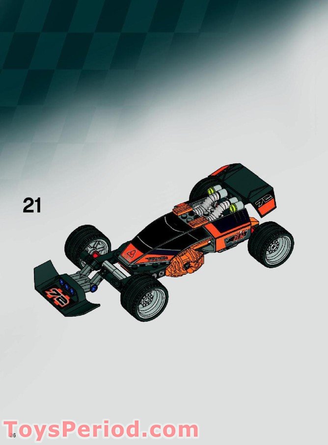 LEGO 8496 Desert Hammer Instructions and Parts List