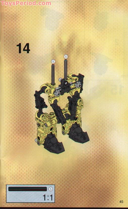 LEGO 8523 Blaster Slizer Instructions and Parts List