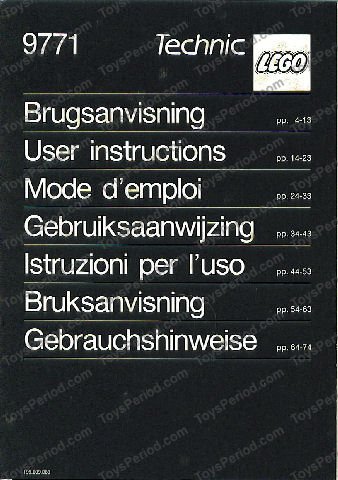 LEGO 9771 Interface Card and Cable for TC Logo - IBM Compatible Set ...