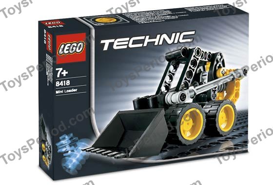 LEGO 8418 Mini Loader Instructions and Parts List