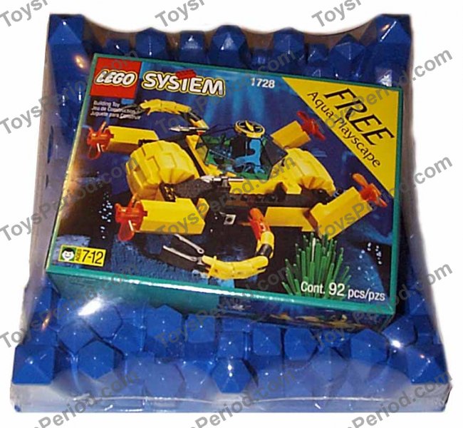 LEGO 1728 Crystal Crawler Instructions and Parts List