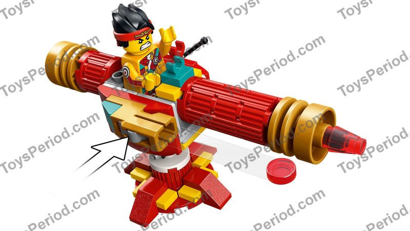 LEGO 80033 Evil Macaque’s Mech Set Parts List