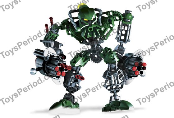 LEGO 8910 Toa Mahri Kongu Instructions and Parts List