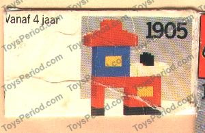 LEGO 1905-1 Mini Basic Set Instructions and Parts List