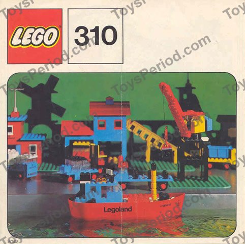 LEGO 310-3 Tug Instructions and Parts List