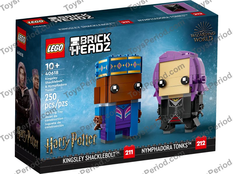 LEGO 40618 Kingsley Shacklebolt & Nymphadora Tonks Set Parts List