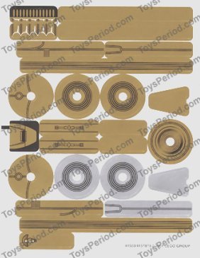 LEGO Sets with Part 8007stk01 Sticker Sheet for Set 8007 - (41503/4157873)