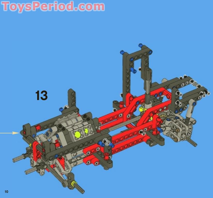 LEGO 8081 Extreme Cruiser Instructions and Parts List