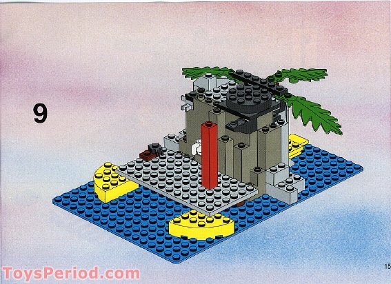 LEGO 1788 Pirate's Chest Instructions and Parts List