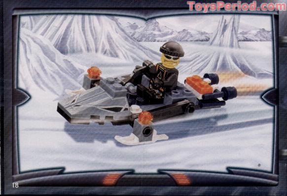 LEGO 4742 Chill Speeder Instructions and Parts List
