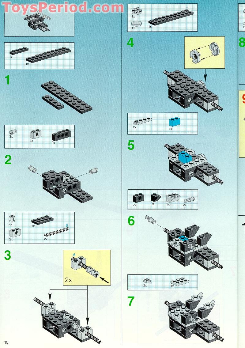 LEGO 5561 Big Foot 4x4 Instructions and Parts List