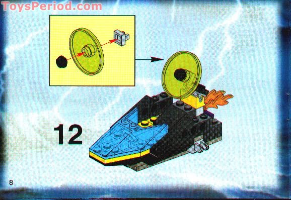 LEGO 6772 Alpha Team Cruiser Instructions and Parts List