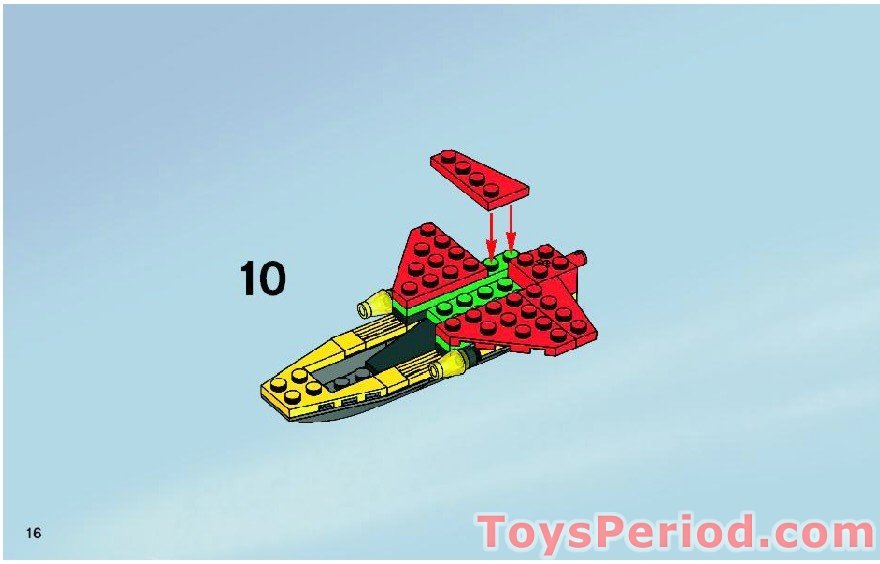LEGO 7885 Robin's Scuba Jet: Attack of the Penguin Instructions and ...