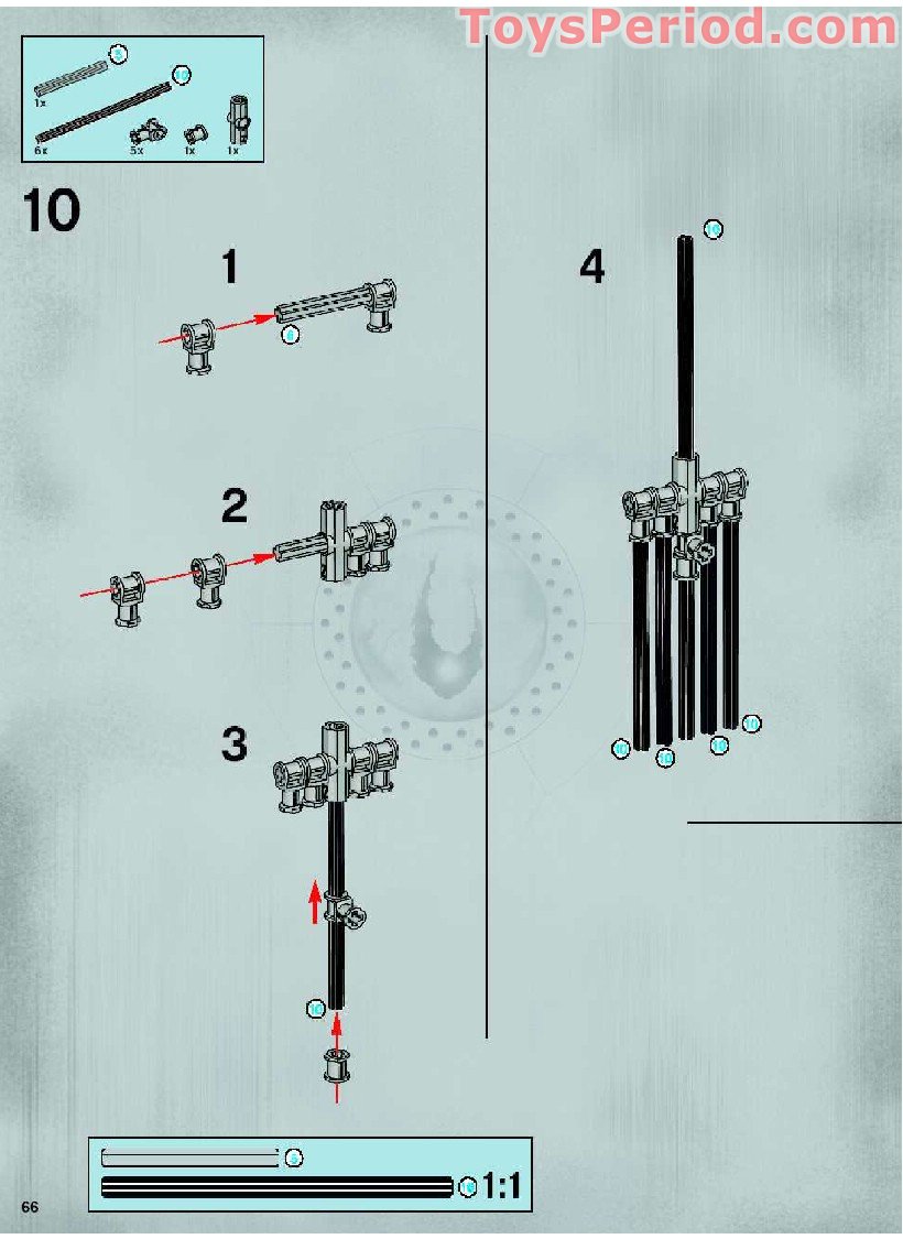 LEGO 8624 Race for the Mask of Life Instructions and Parts List