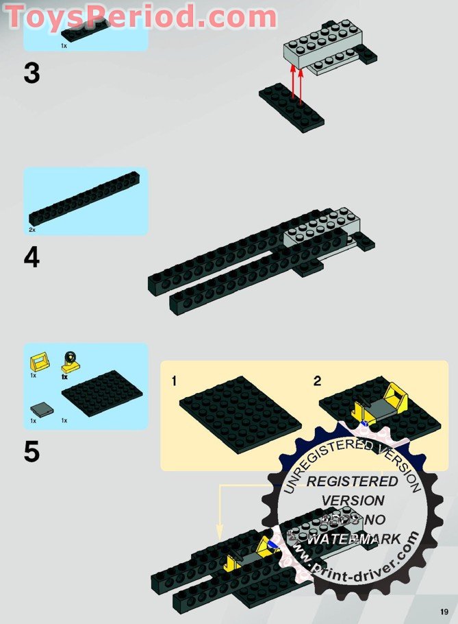 LEGO 8161 Grand Prix Instructions and Parts List