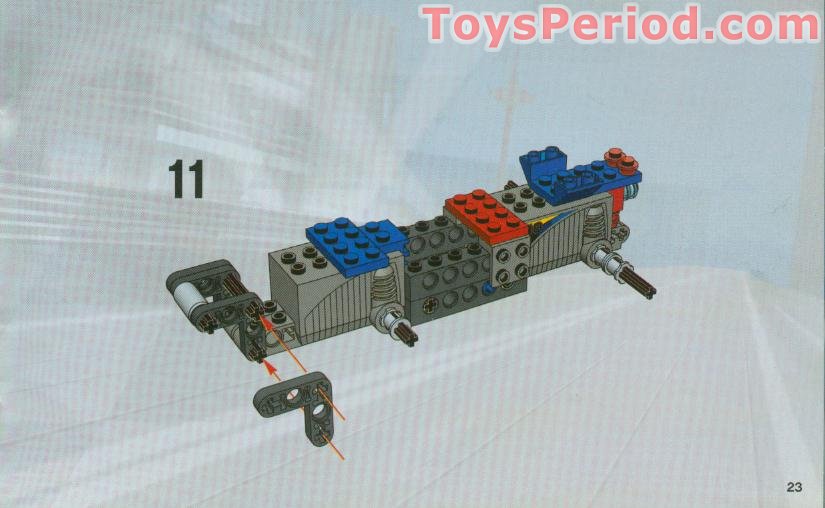 LEGO 8383 Nitro Terminator Instructions and Parts List