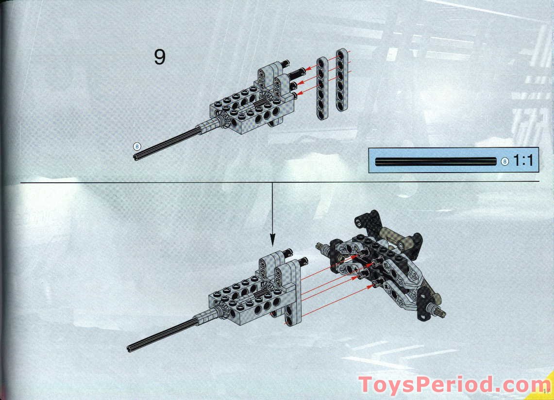 LEGO 8465 Extreme Off-Roader Instructions and Parts List