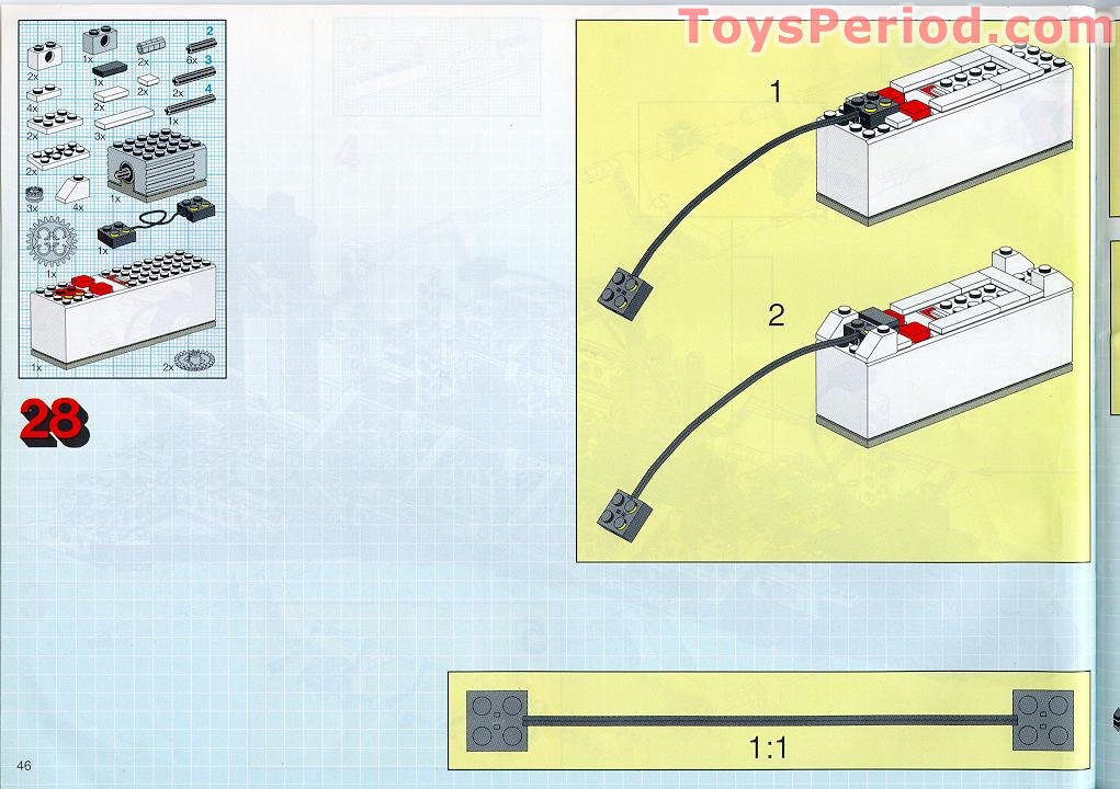 LEGO 8480 Space Shuttle Instructions and Parts List