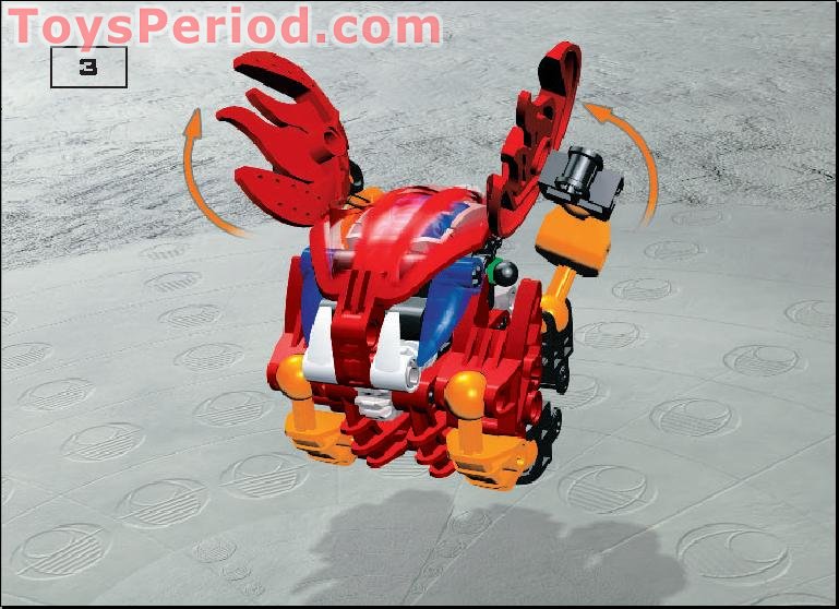 LEGO 8563 Tahnok Instructions and Parts List