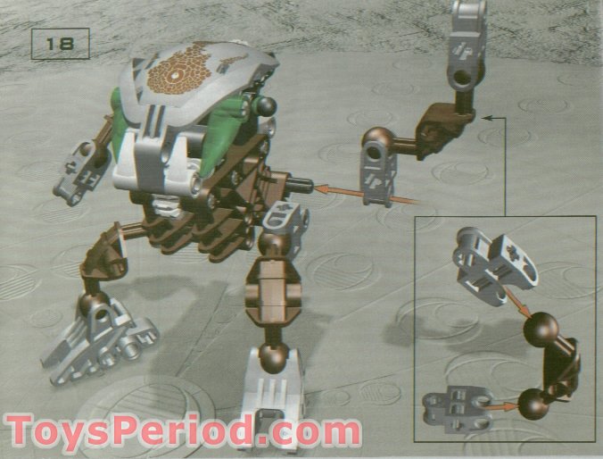 LEGO 8577 Pahrak-Kal Instructions and Parts List