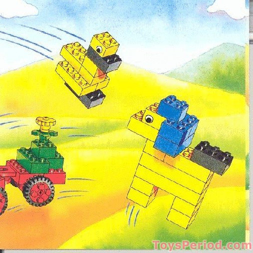 LEGO 2229 Bucketful of Fun Instructions and Parts List