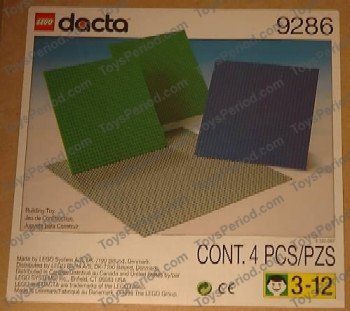 LEGO 9286 Large LEGO Baseplates Set Parts List
