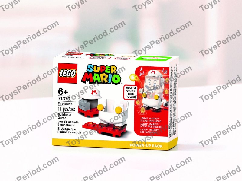LEGO 71370 Fire Mario - Power-Up Pack Set Parts List