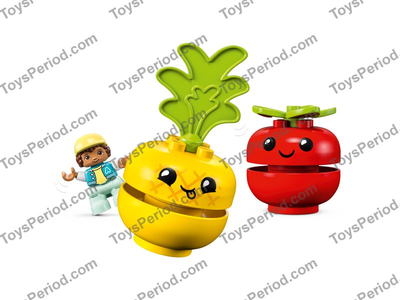 LEGO 10982 Fruit and Vegetable Tractor Set Parts List