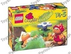 LEGO 2829 Melba Strawberry and Dozey Meadowsweet Set Parts List